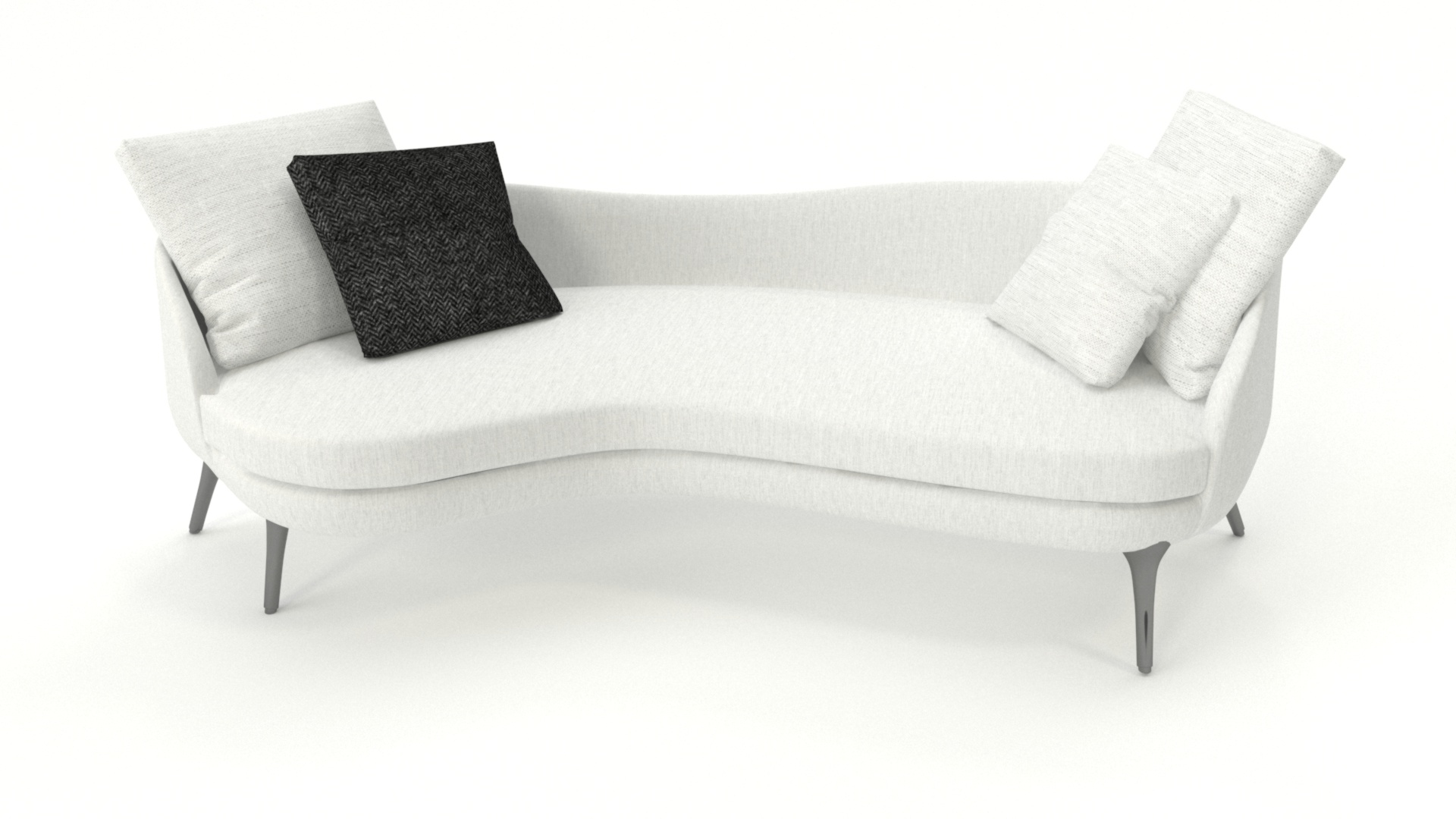 Minotti Raphael Sofa Model - TurboSquid 2091551