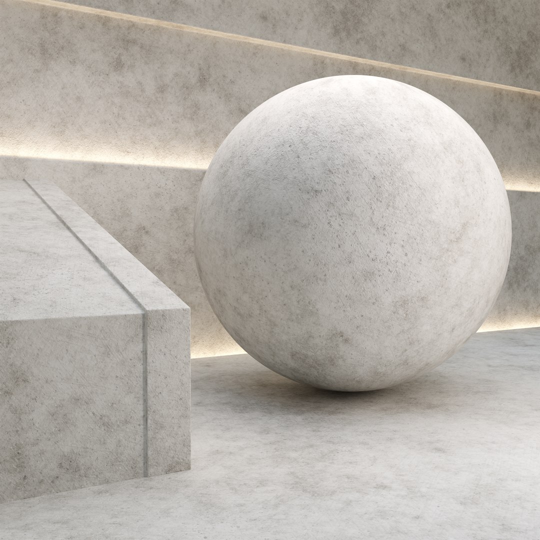 3D Model Decorative Plaster Material 06 - TurboSquid 2095270