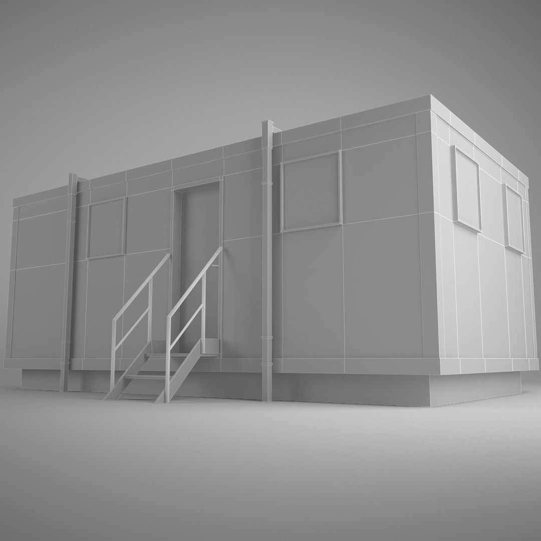 Portable Cabin 3d Model