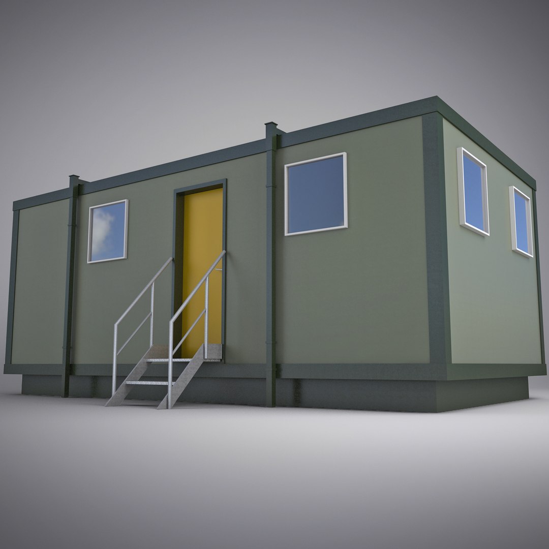 Portable Cabin 3d Model