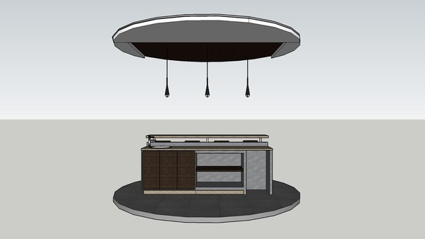 Free Simple Modern Bar Design 3D model - TurboSquid 1850241