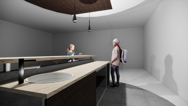 Free Simple Modern Bar Design 3D model - TurboSquid 1850241