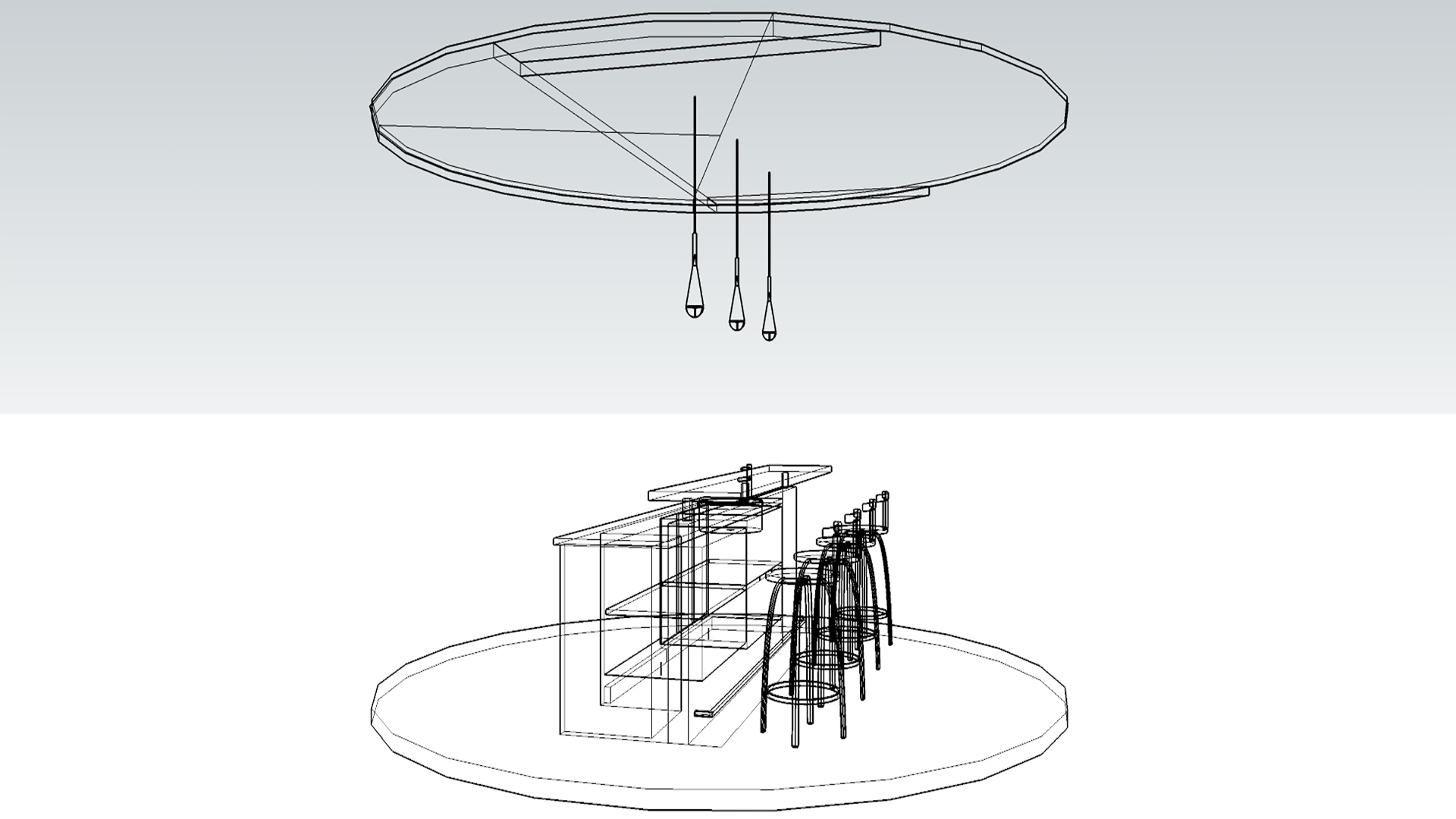 Free Simple Modern Bar Design 3D model - TurboSquid 1850241