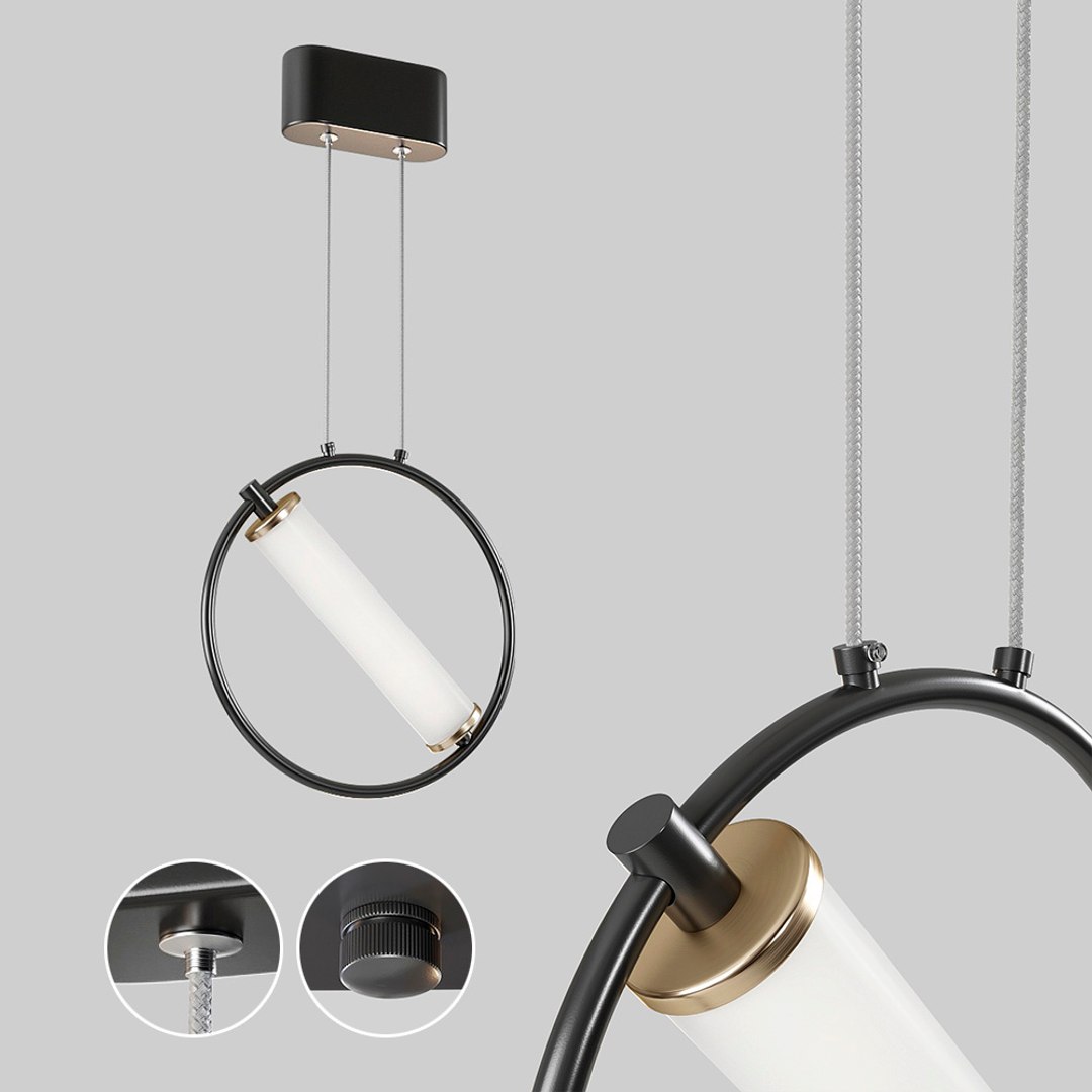 3D Pendant Lights Resist Model - TurboSquid 1572811