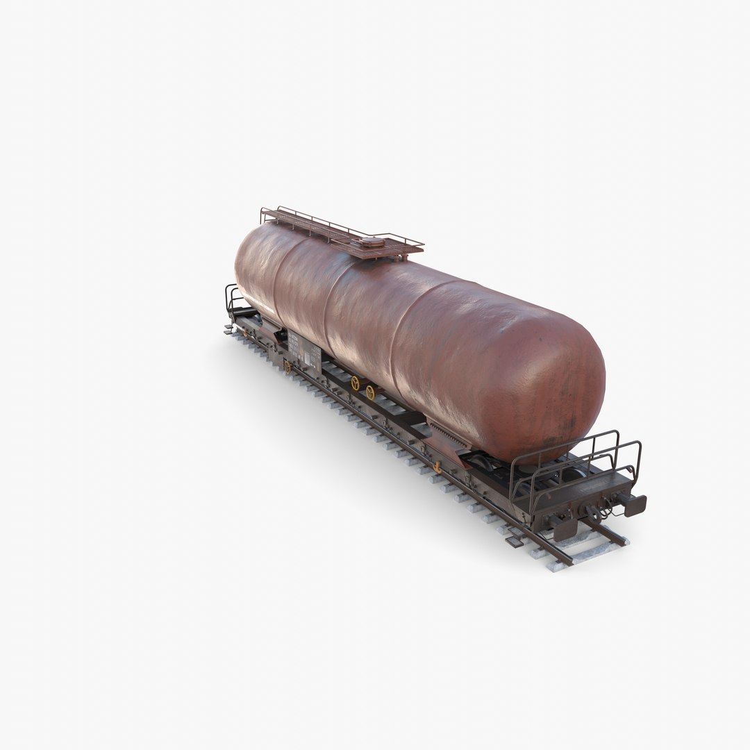 CFR Tanker Rail Car V1 3D Model - TurboSquid 2225380