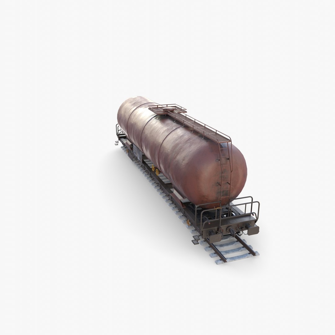 CFR Tanker Rail Car V1 3D Model - TurboSquid 2225380