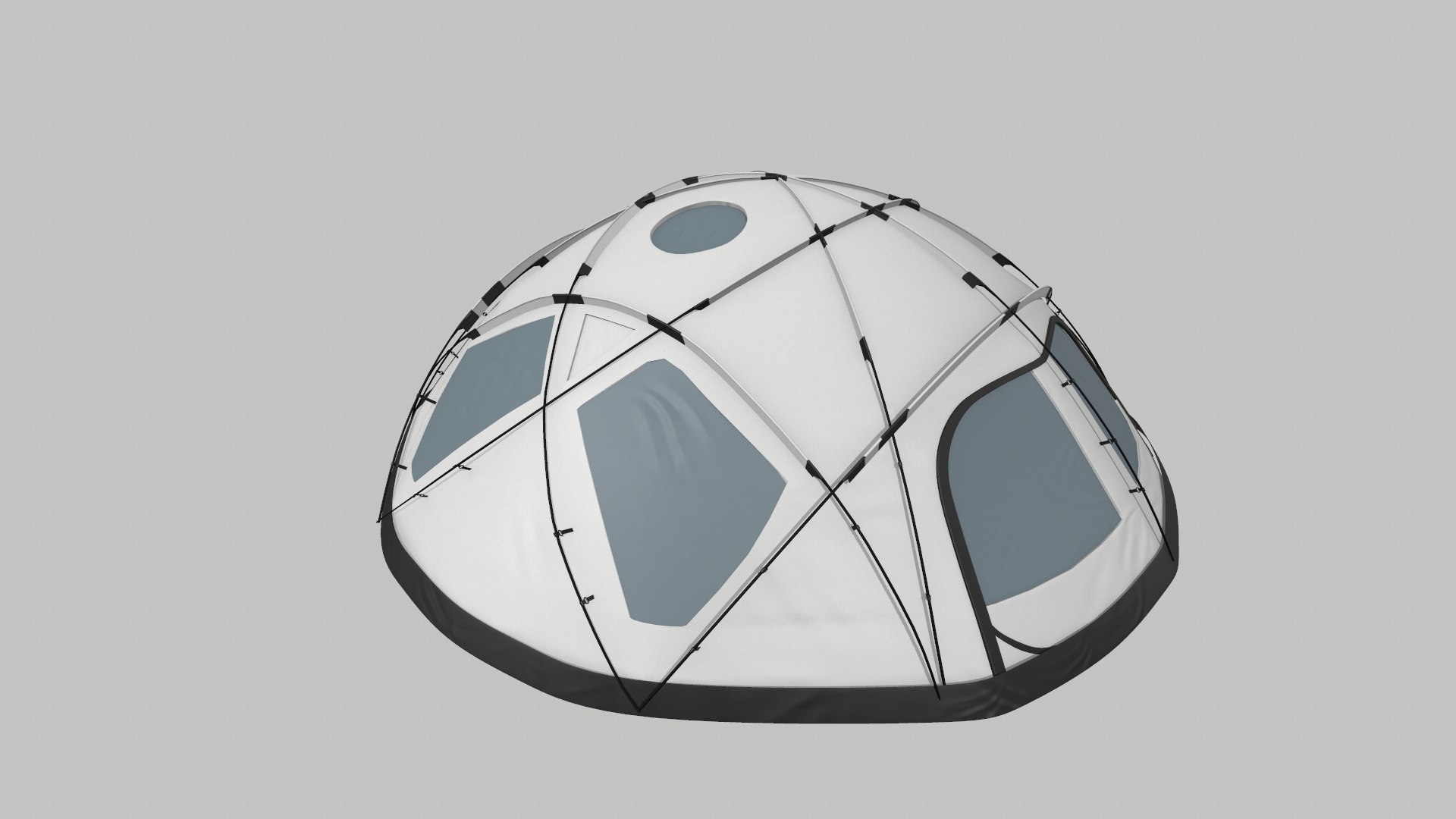 3D Camping Tent Model - TurboSquid 2165611