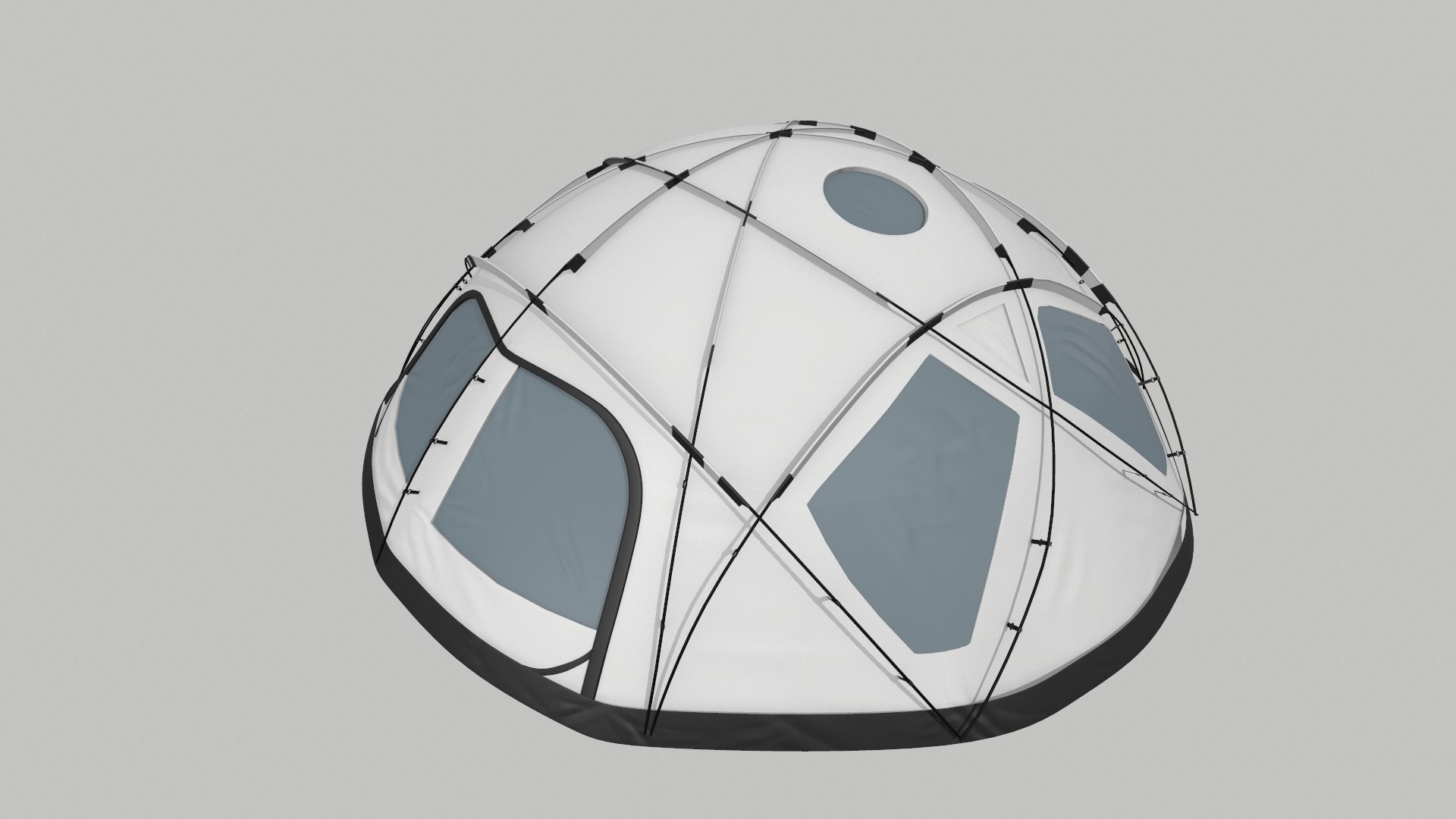 3D Camping Tent Model - TurboSquid 2165611