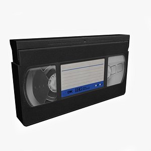 Vhs Tape 3d Model