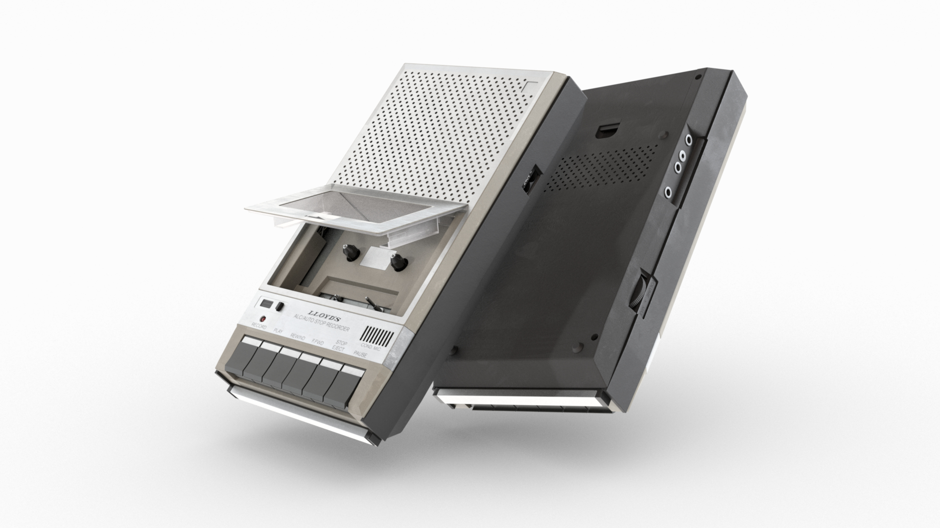 3D Retro Cassette Player - TurboSquid 2322515