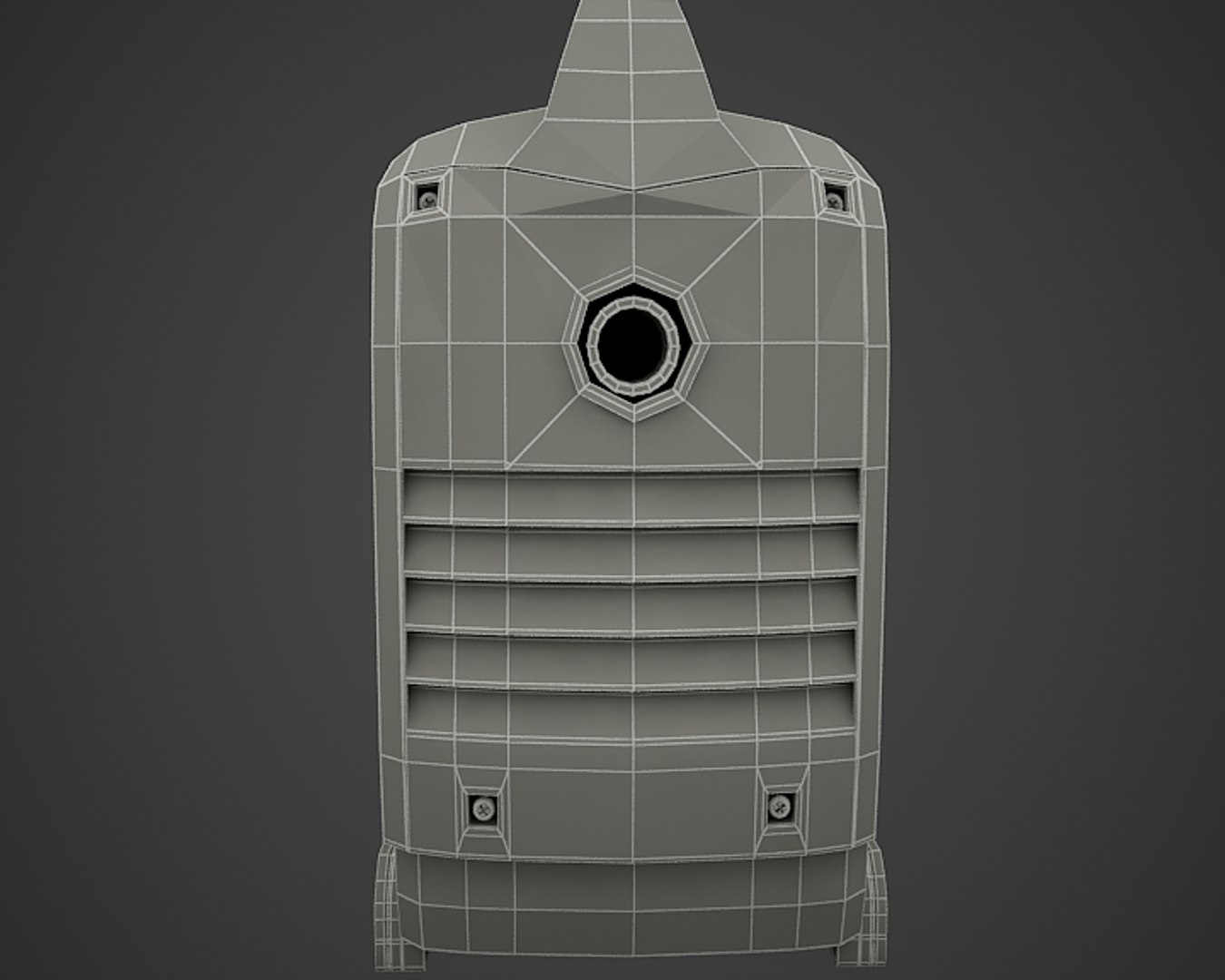 Portable Power Generator 3d Model