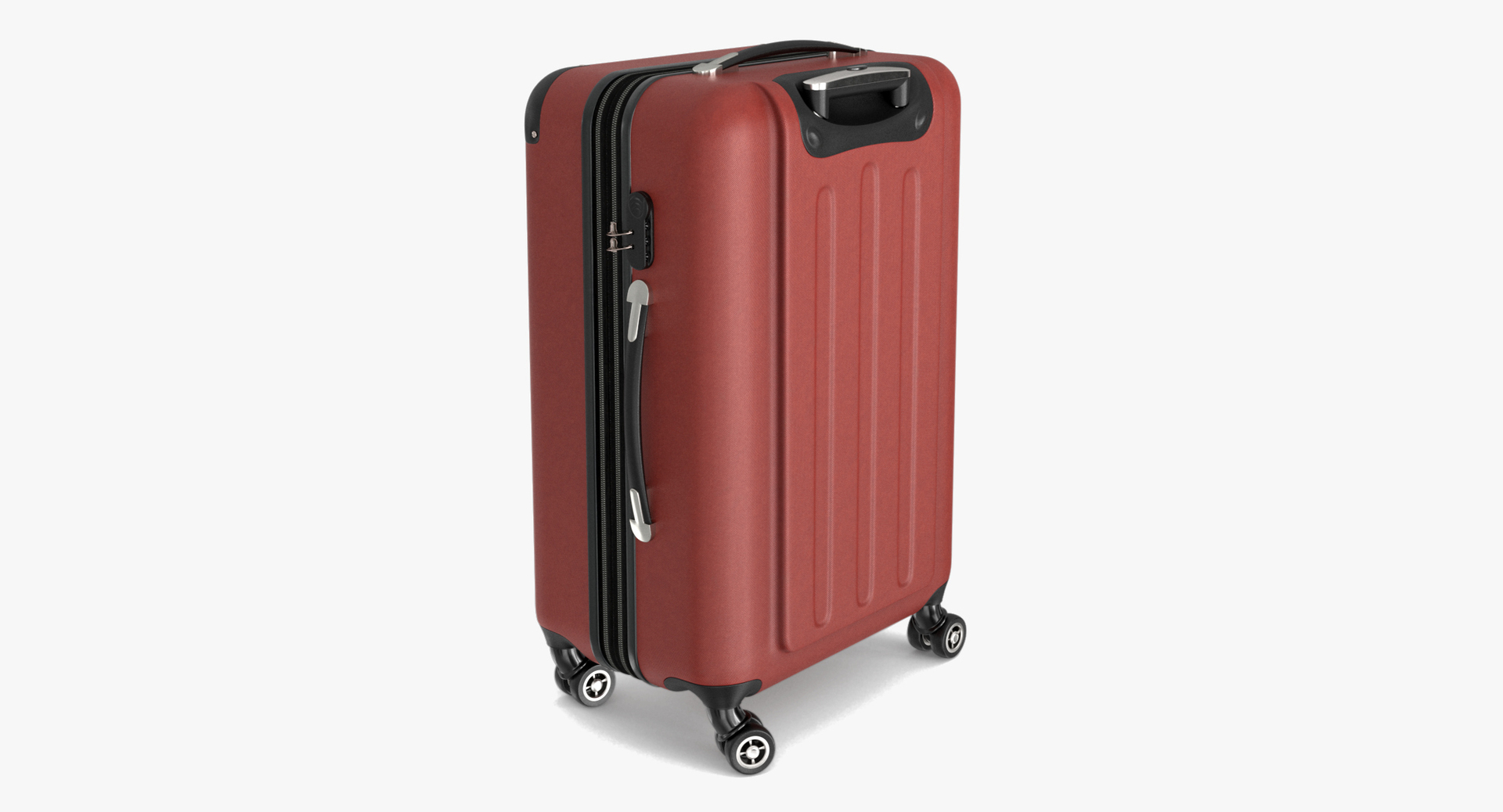 Rolling Suitcase 3D - TurboSquid 1334644