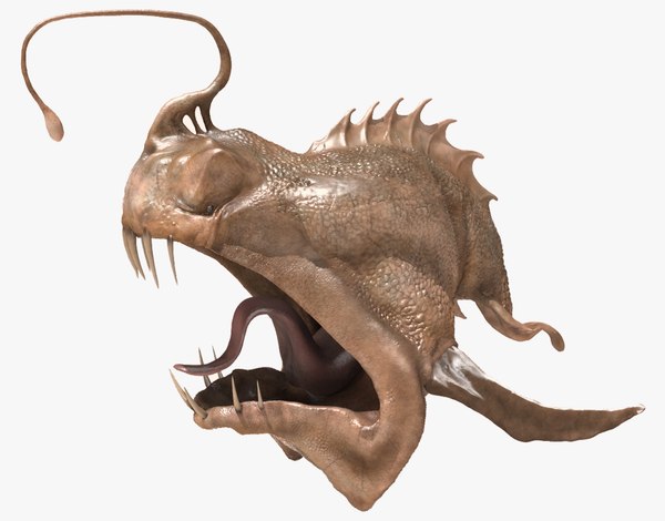 3D leviathan sea monster model - TurboSquid 1645822