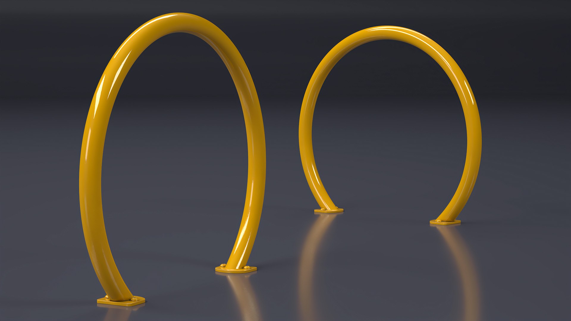 3D Bicycle Street Racks Collection - TurboSquid 2237415