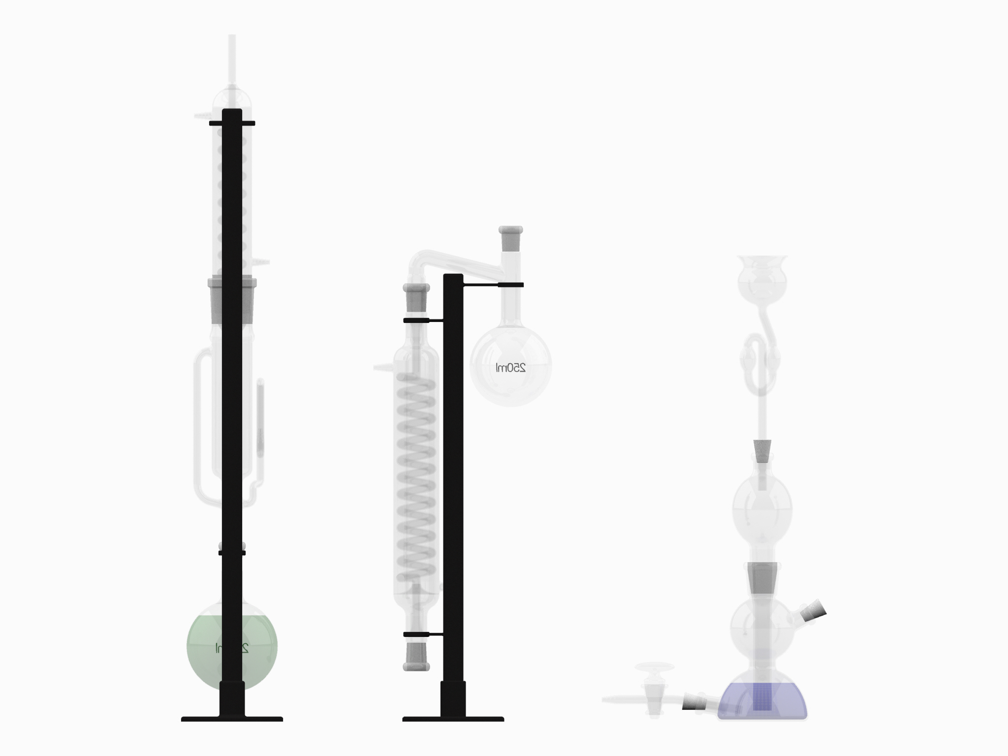 3D model Set of evaporators 1 - TurboSquid 1757418
