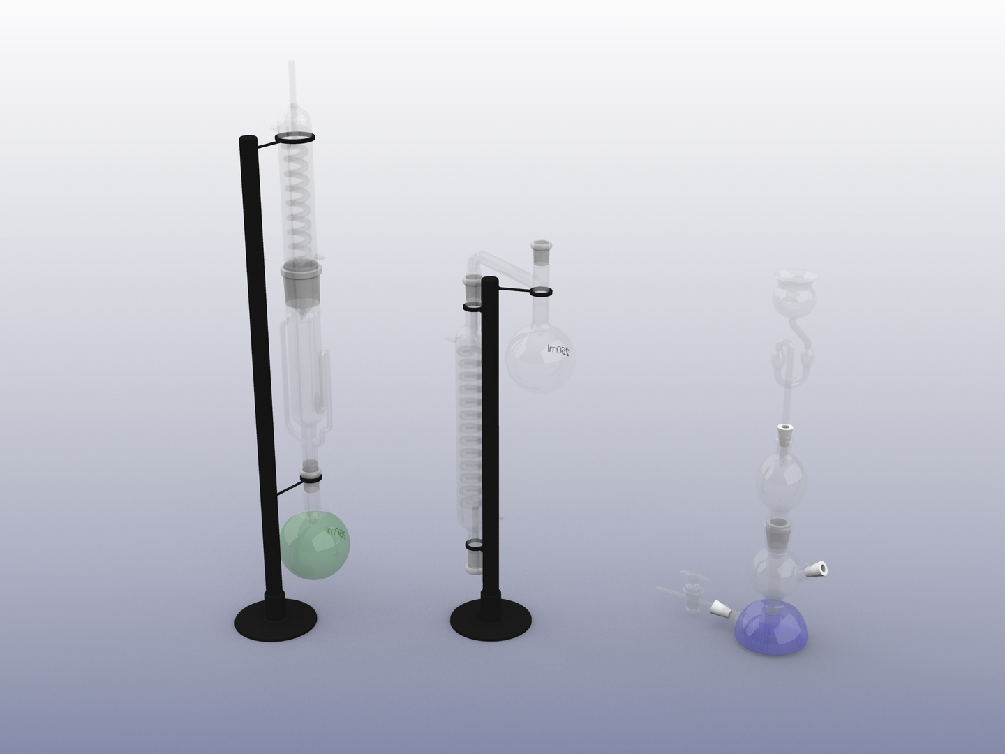 3D model Set of evaporators 1 - TurboSquid 1757418