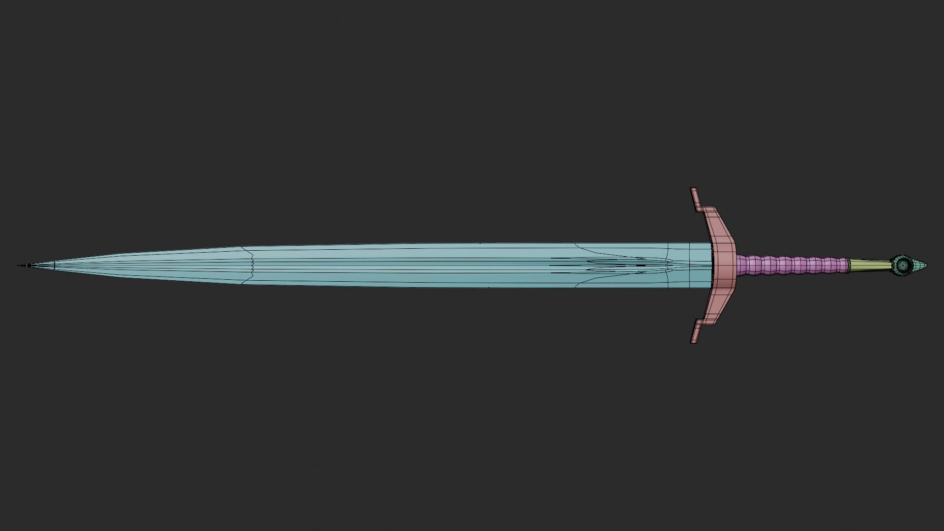 Lighting Detailed Sword 3D Model - TurboSquid 2270945