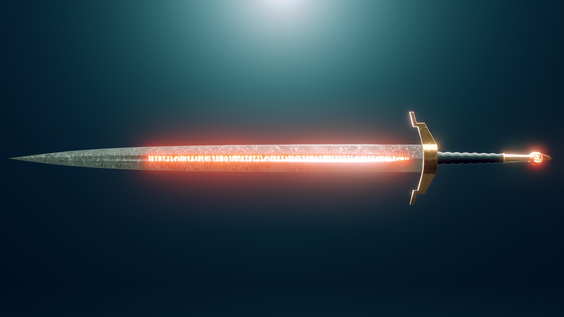 Lighting Detailed Sword 3D Model - TurboSquid 2270945