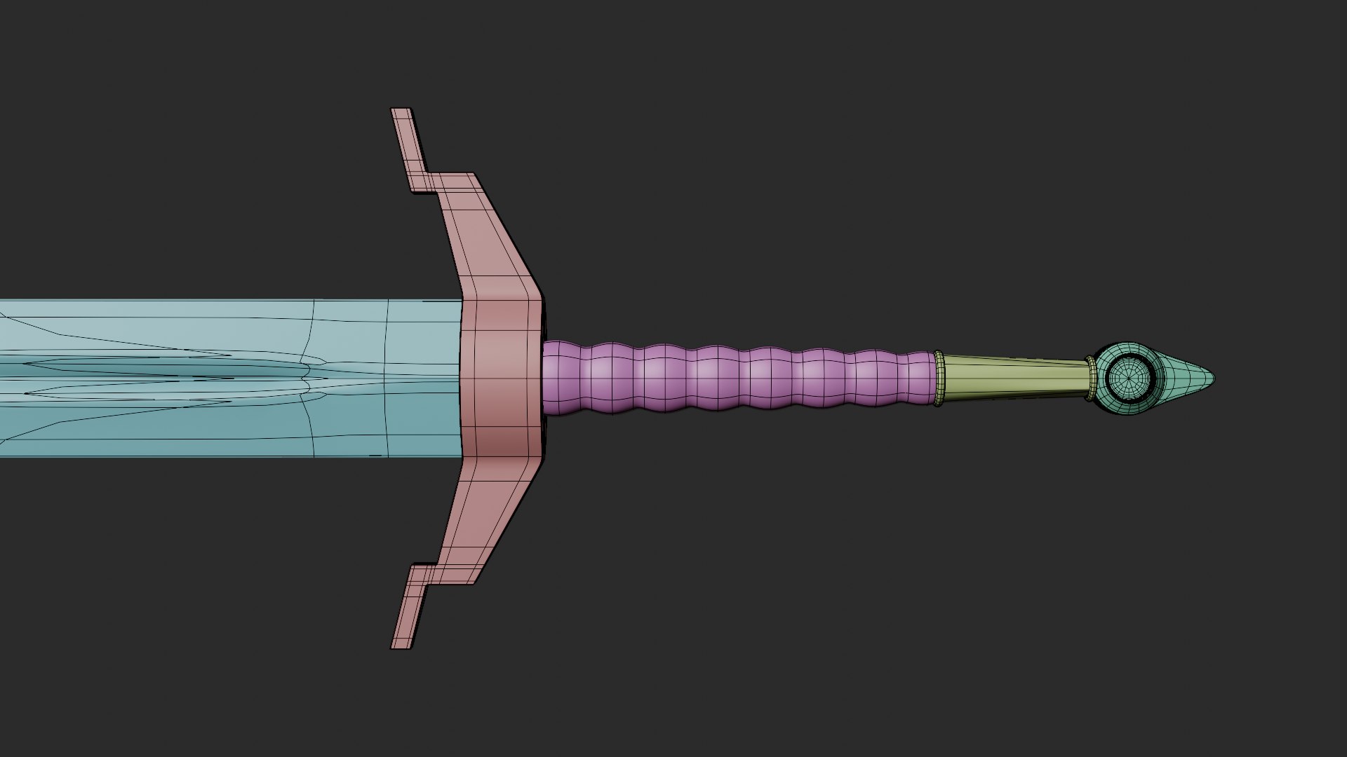 Lighting Detailed Sword 3D Model - TurboSquid 2270945