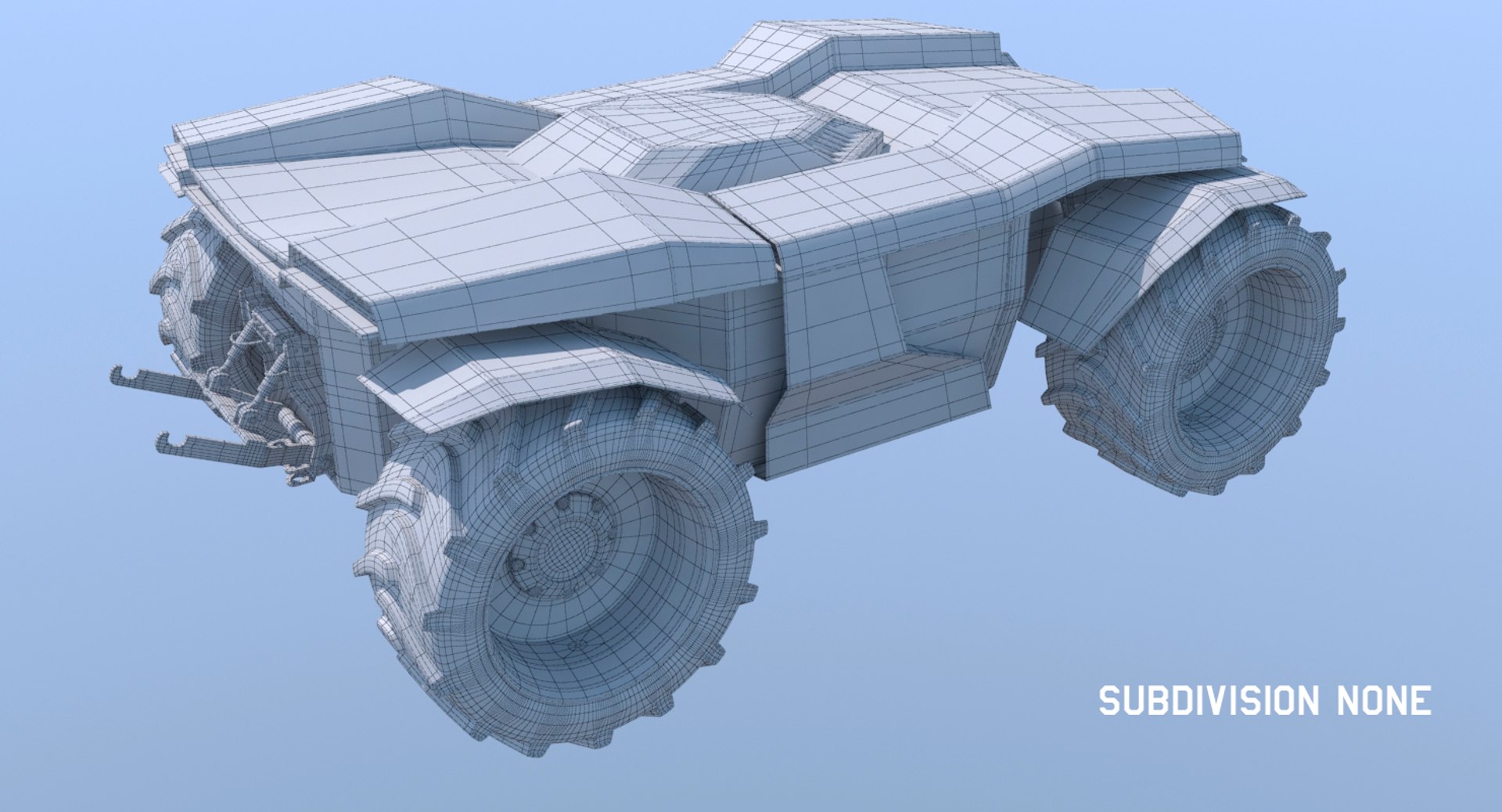 3d Model Robotic Tractor Greenbot