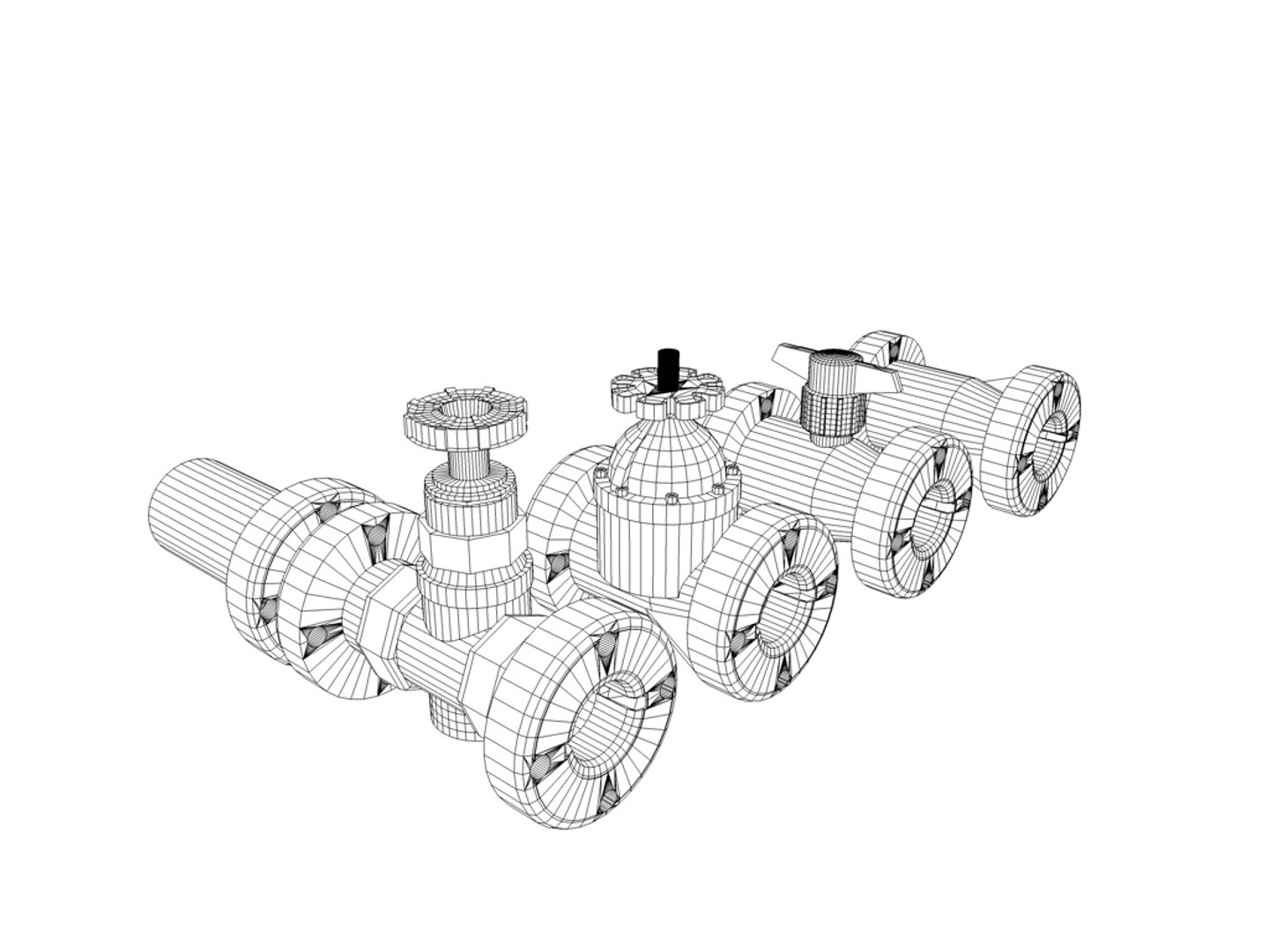 Ventil 3d Model