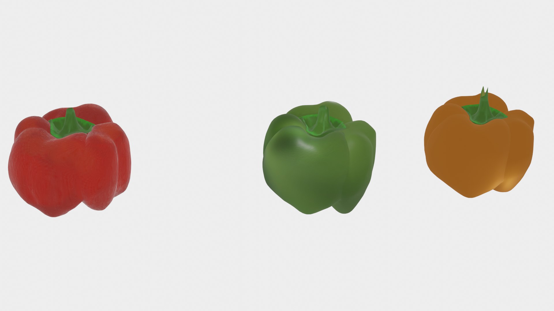 Peppers 3D Model - TurboSquid 1792933