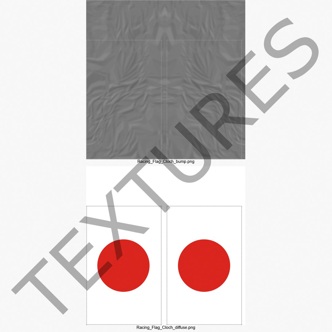 japan flag modeled 3d 3ds