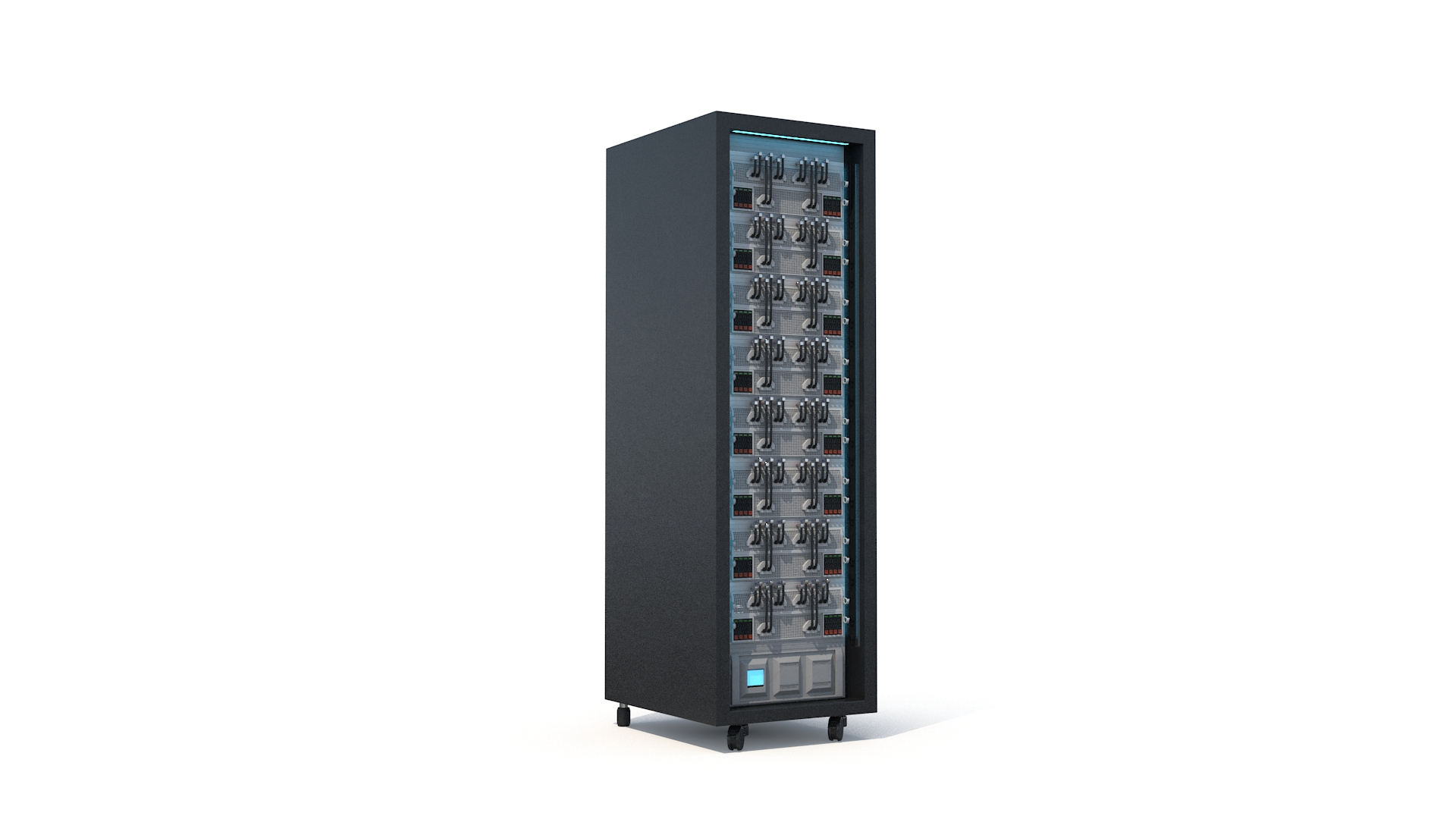 3D AI Server Rack - TurboSquid 2279237