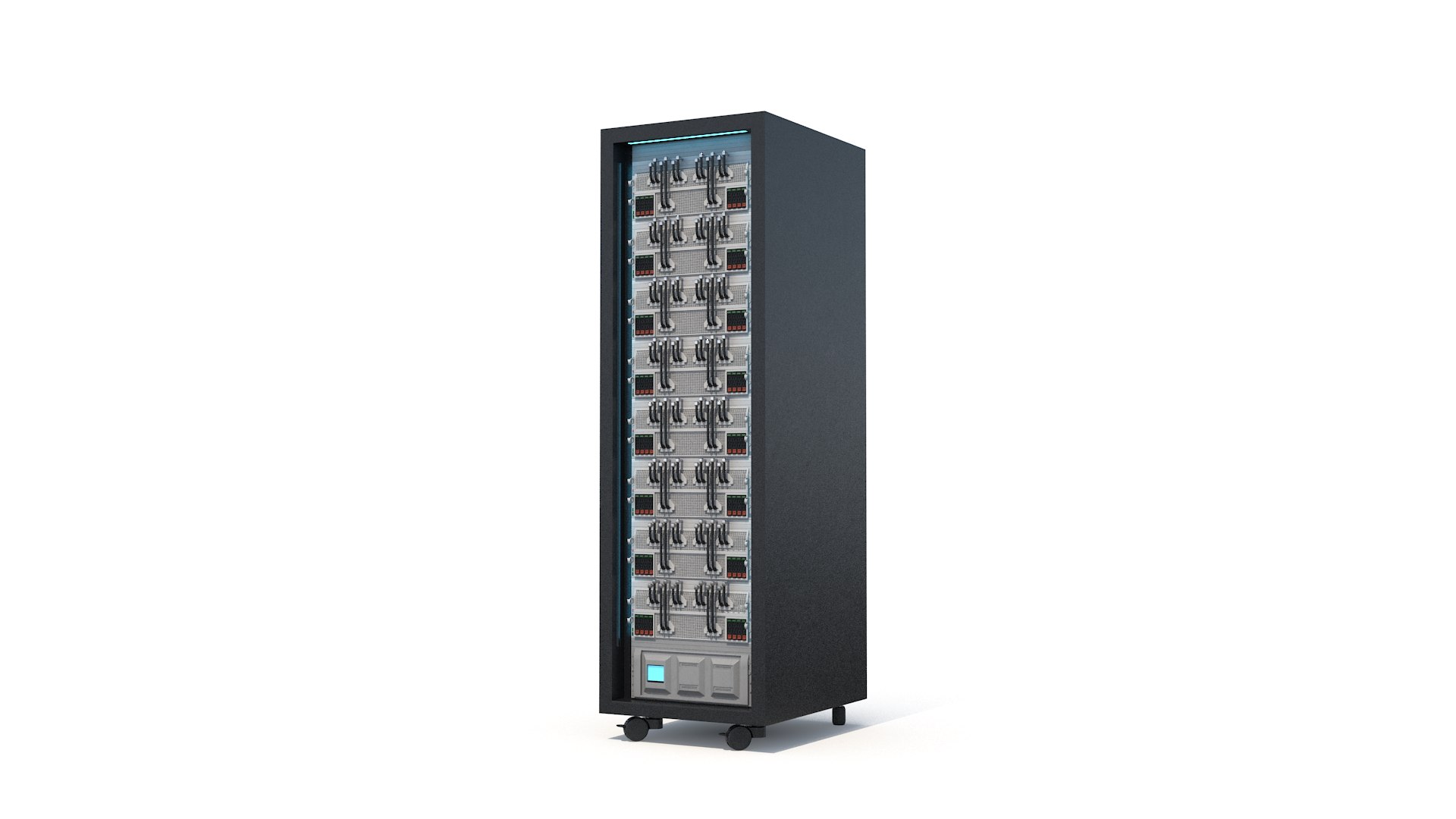 3D AI Server Rack - TurboSquid 2279237