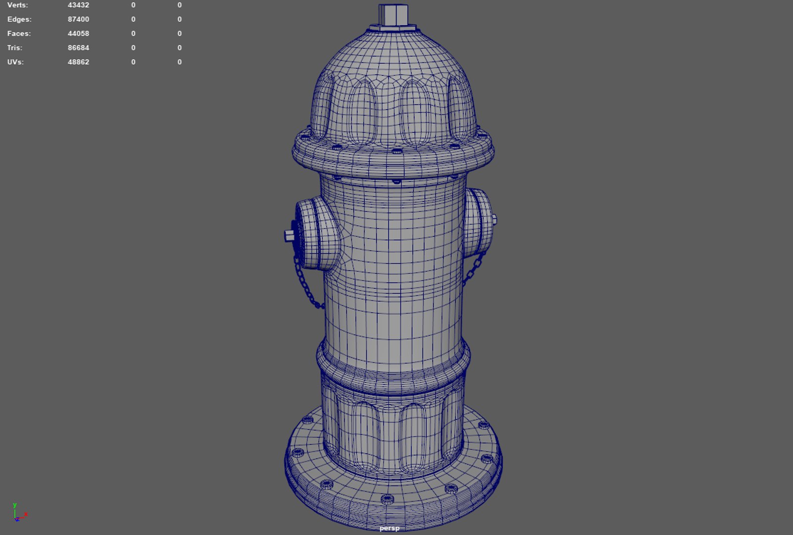 3D Fire Hydrant Model - TurboSquid 1863046