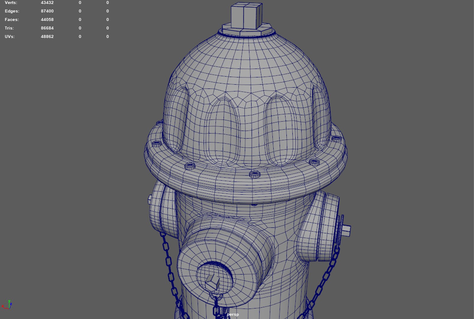 3D Fire Hydrant Model - TurboSquid 1863046