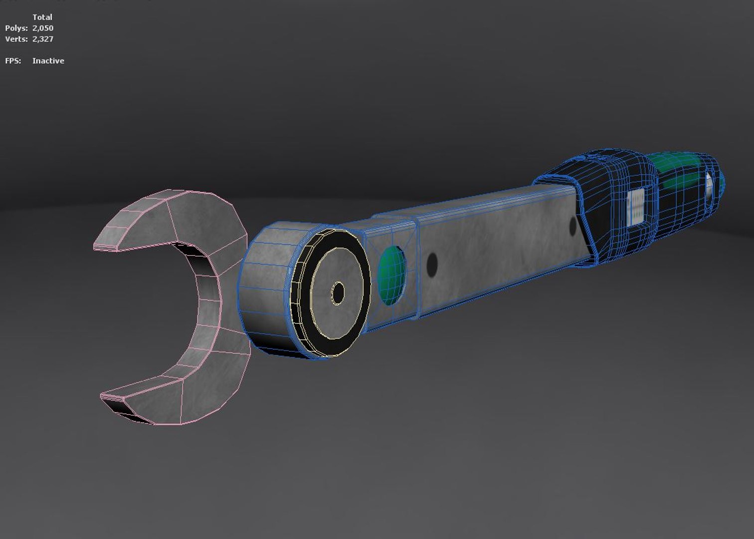 Torque Wrench Ratchet 3D Model - TurboSquid 2203349