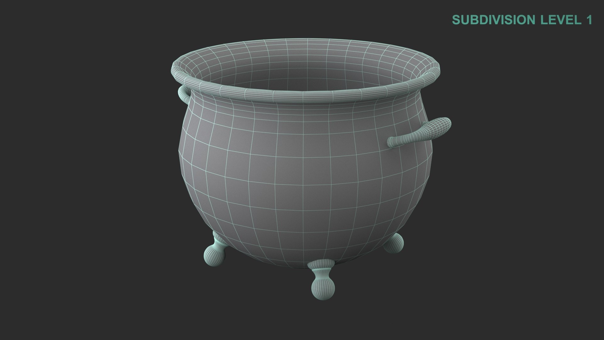 Caldron 3D model - TurboSquid 2046355