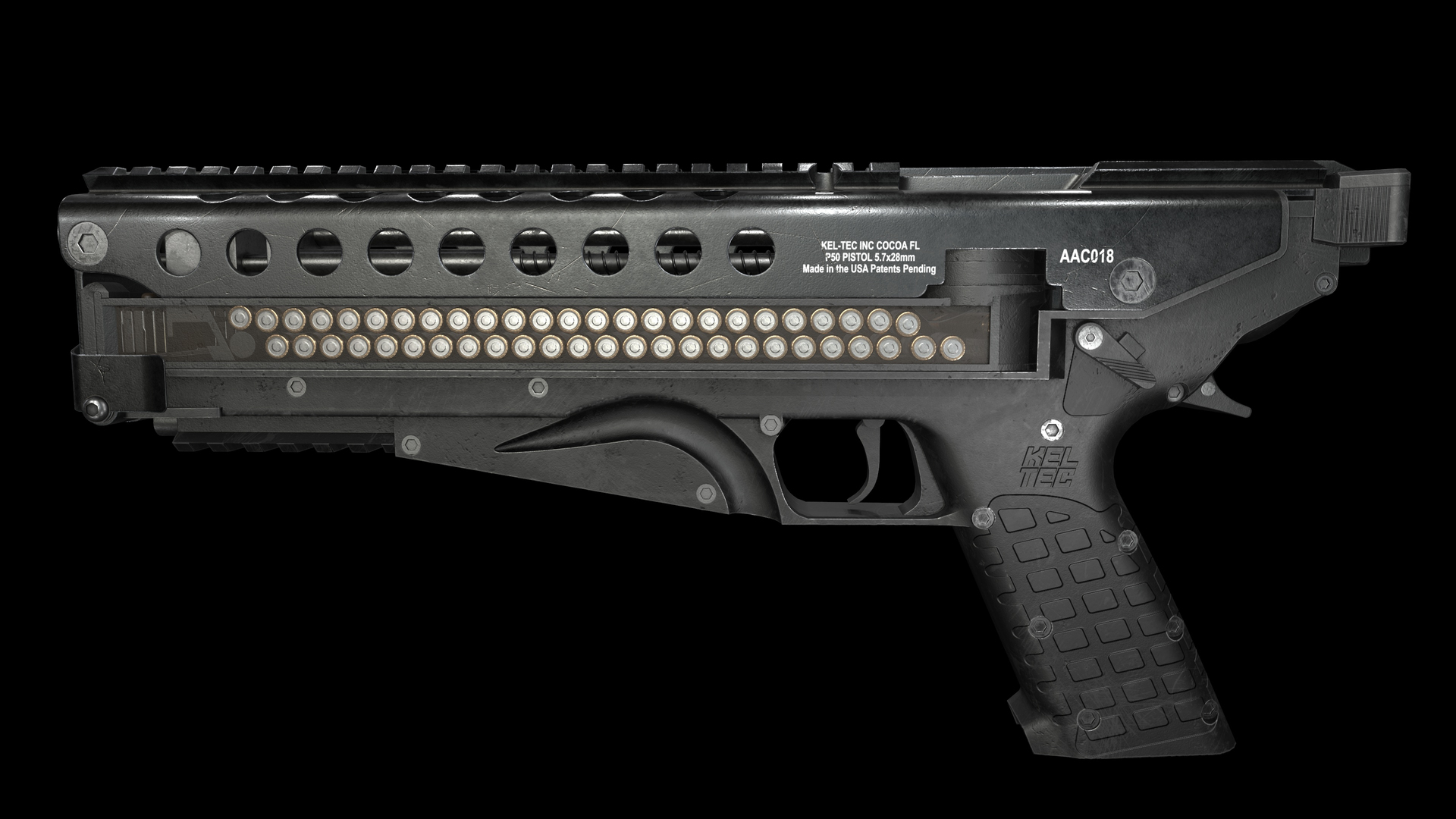 3D KelTec P50 - TurboSquid 1806819