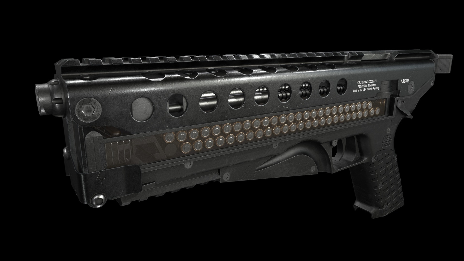 3D KelTec P50 - TurboSquid 1806819