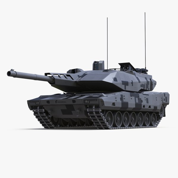 modelo 3d Tanque de batalla principal KF 51 Panther - TurboSquid 2288480