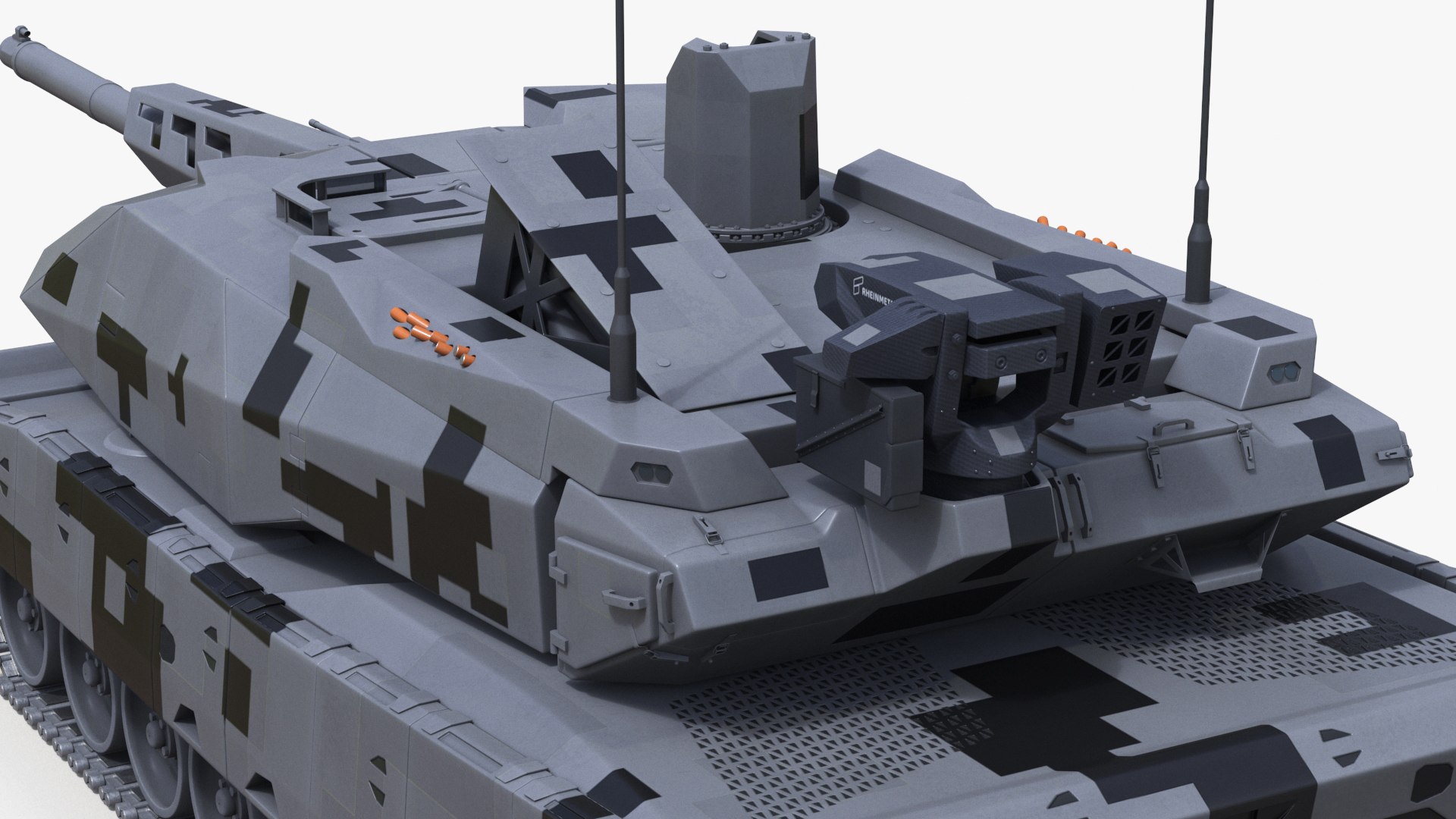 KF 51 Panther Main Battle Tank 3D Model - TurboSquid 2288480