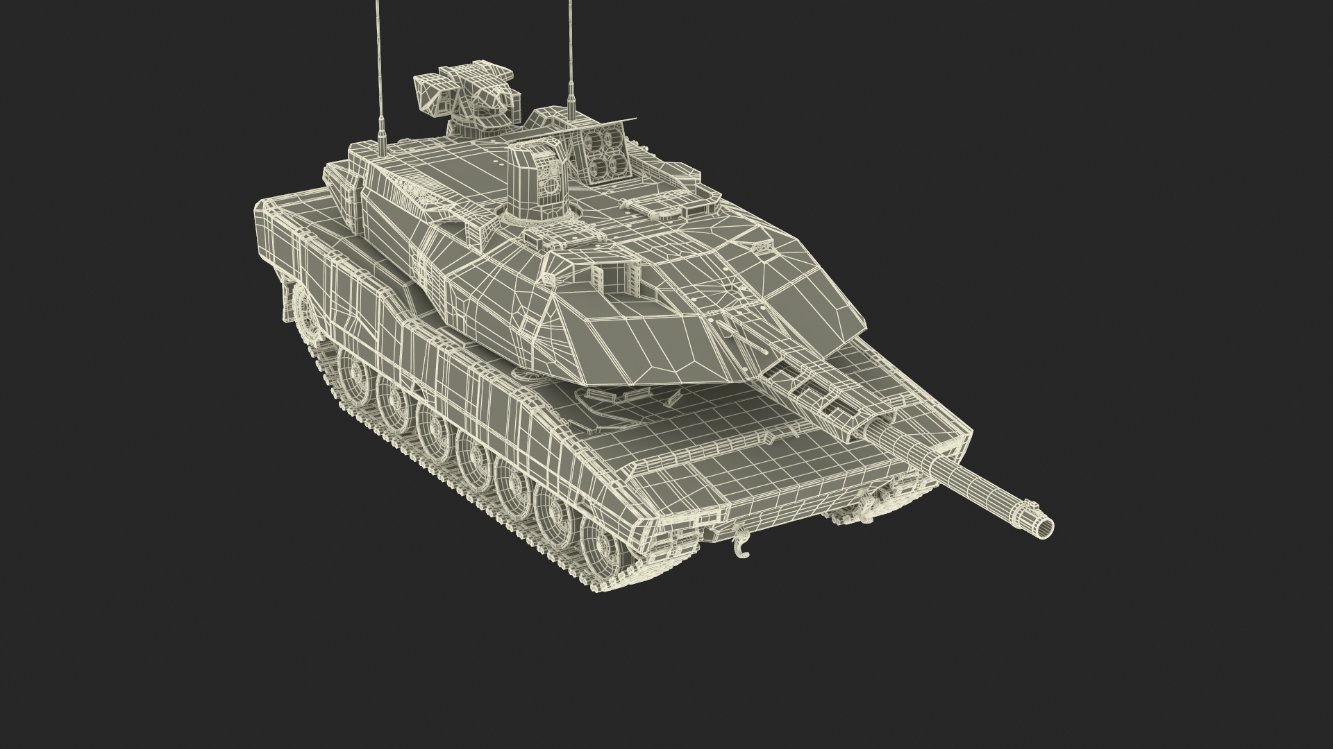 KF 51 Panther Main Battle Tank 3D Model - TurboSquid 2288480