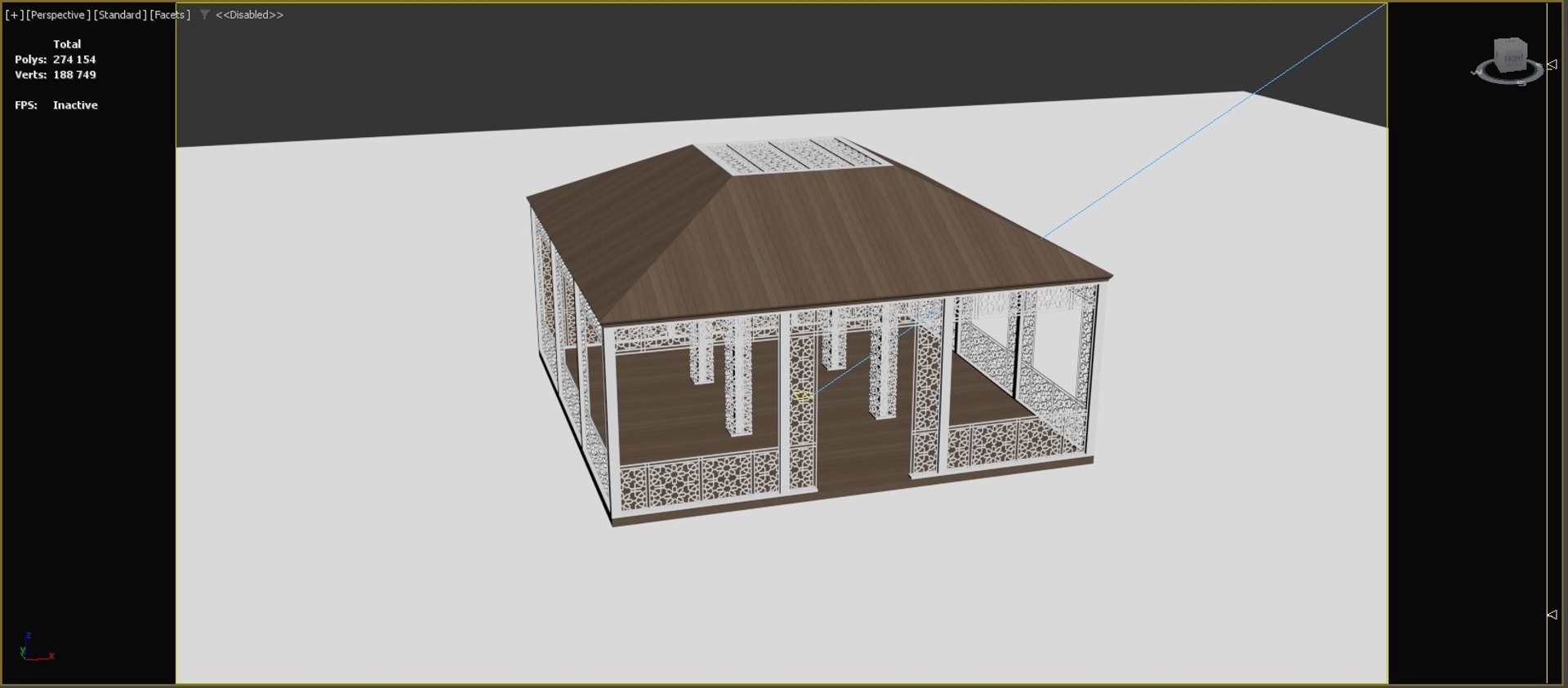 Gazebo 3D Model - TurboSquid 2073418