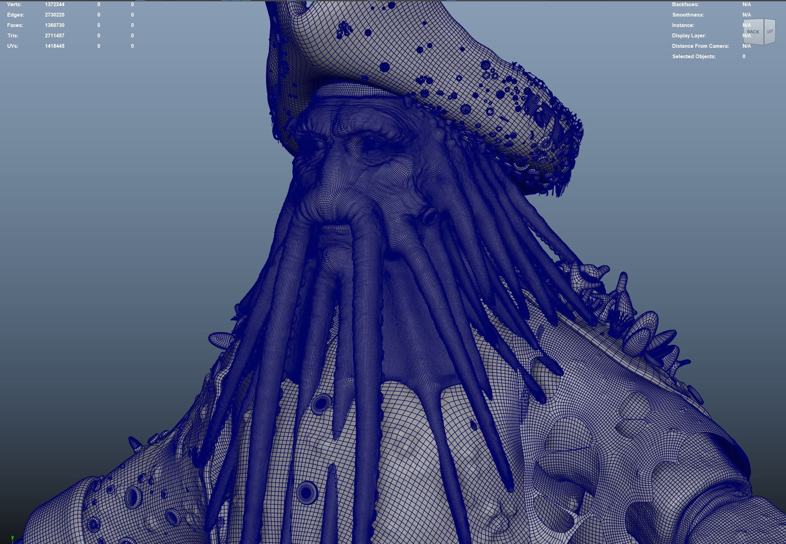 DAVY JONES - FULLY RIGGED 3D Model - TurboSquid 2137866