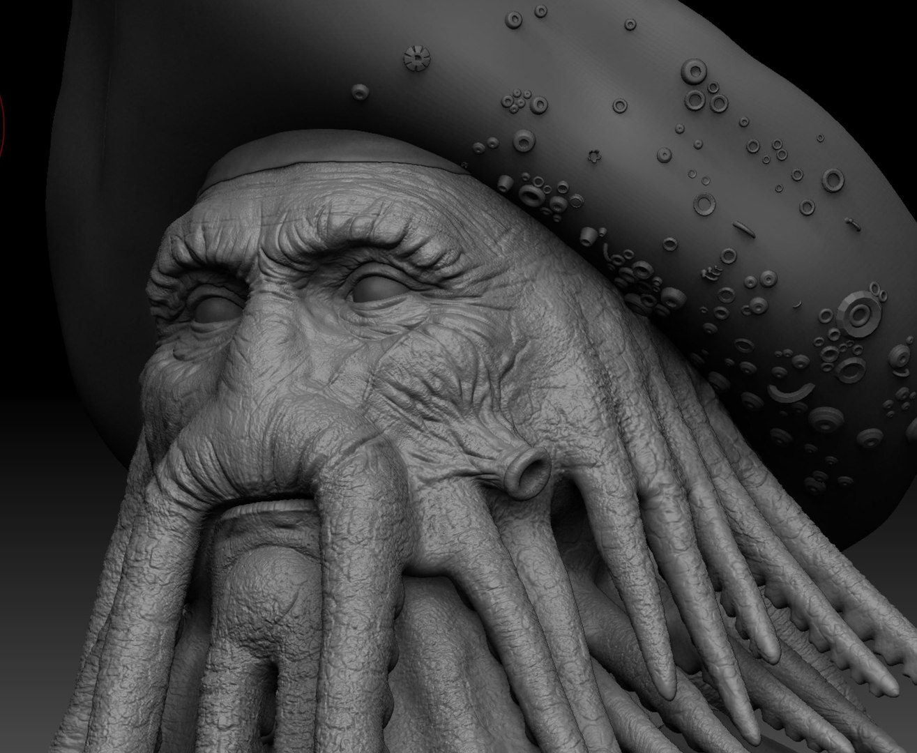 DAVY JONES - FULLY RIGGED 3D Model - TurboSquid 2137866