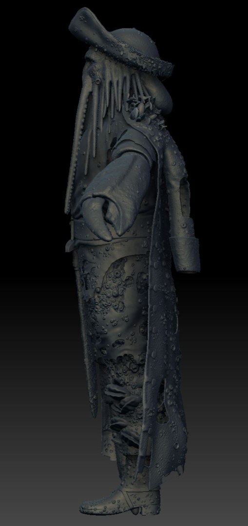 DAVY JONES - FULLY RIGGED 3D Model - TurboSquid 2137866