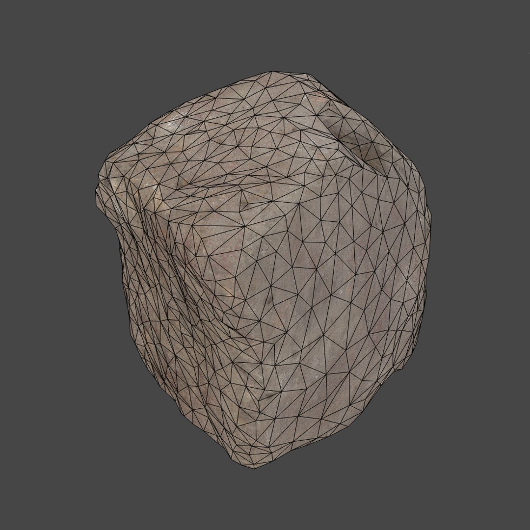 3d model stone scan