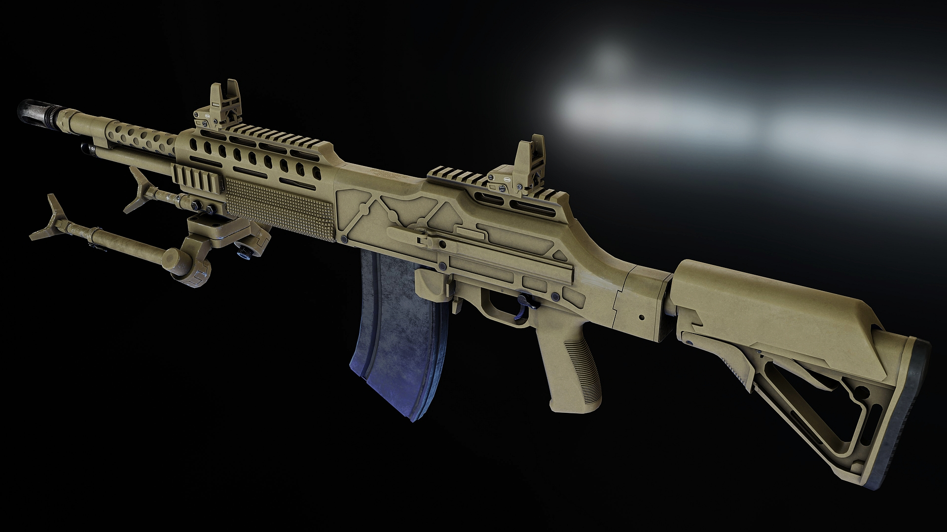 modelo 3d HCAR de artillería de Ohio - TurboSquid 1771335