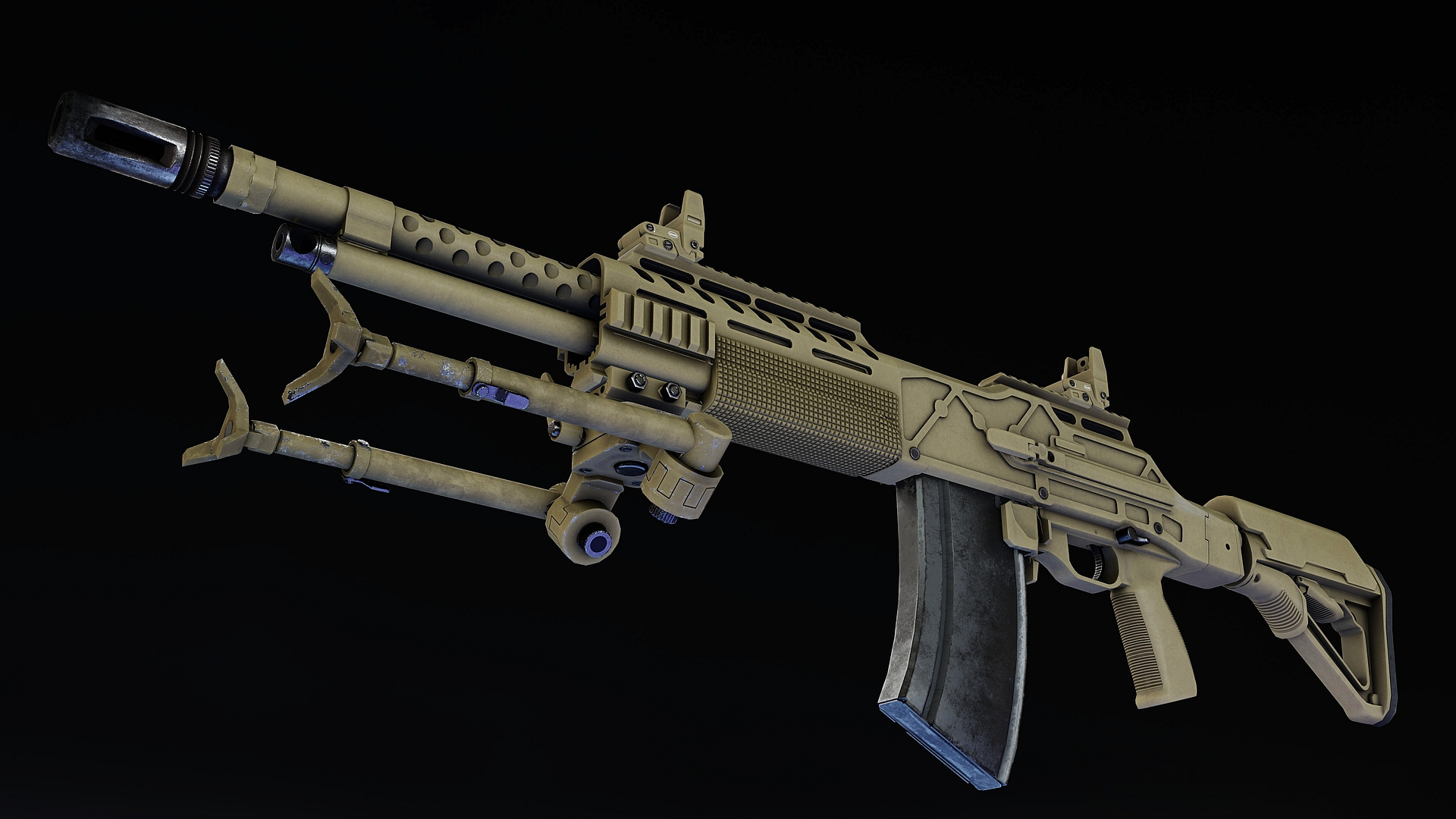 modelo 3d HCAR de artillería de Ohio - TurboSquid 1771335