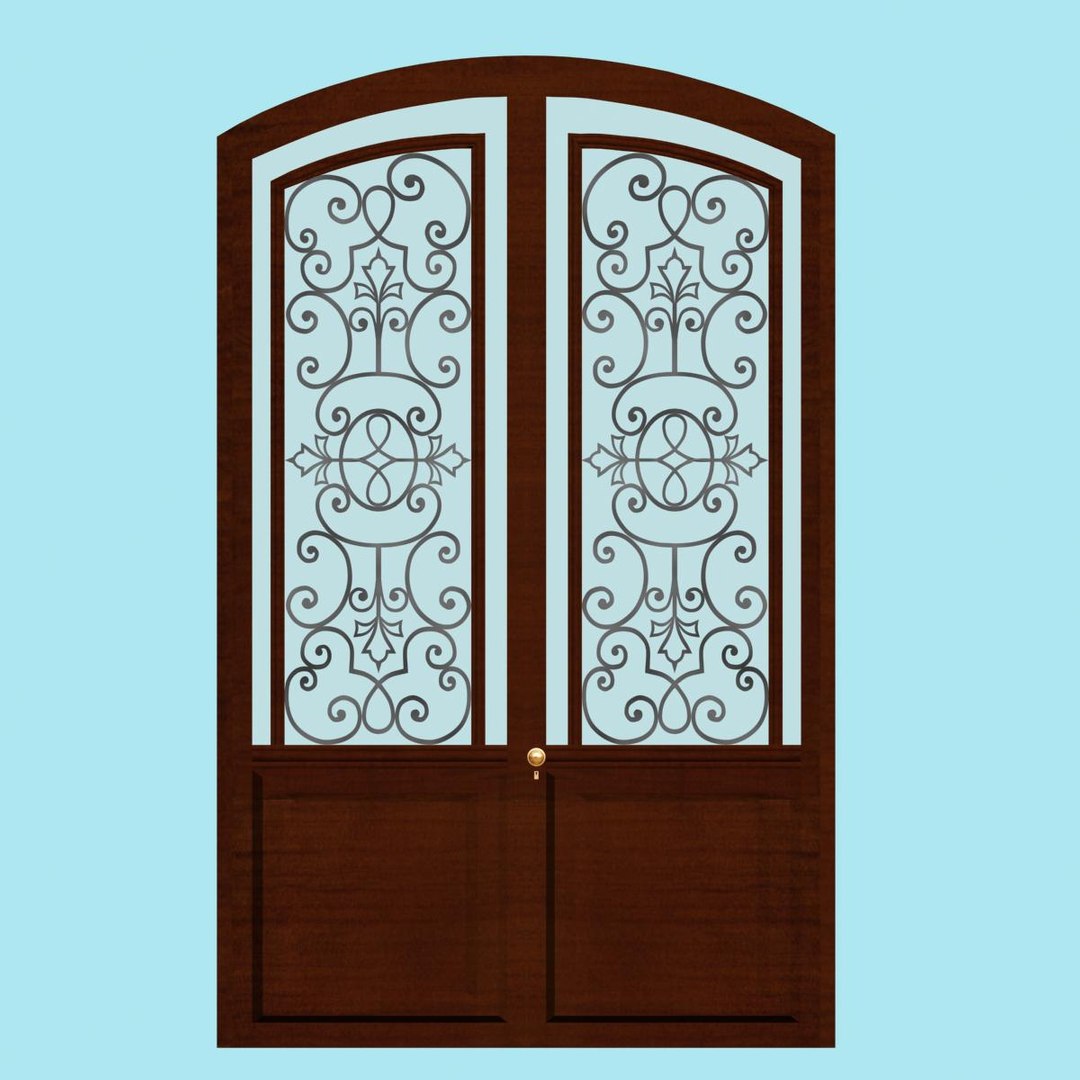 Windows Door 3d Model