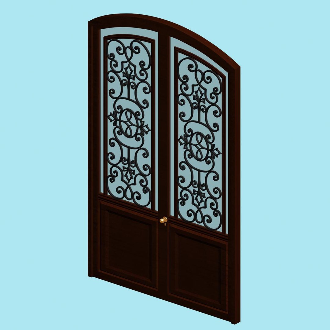 Windows Door 3d Model
