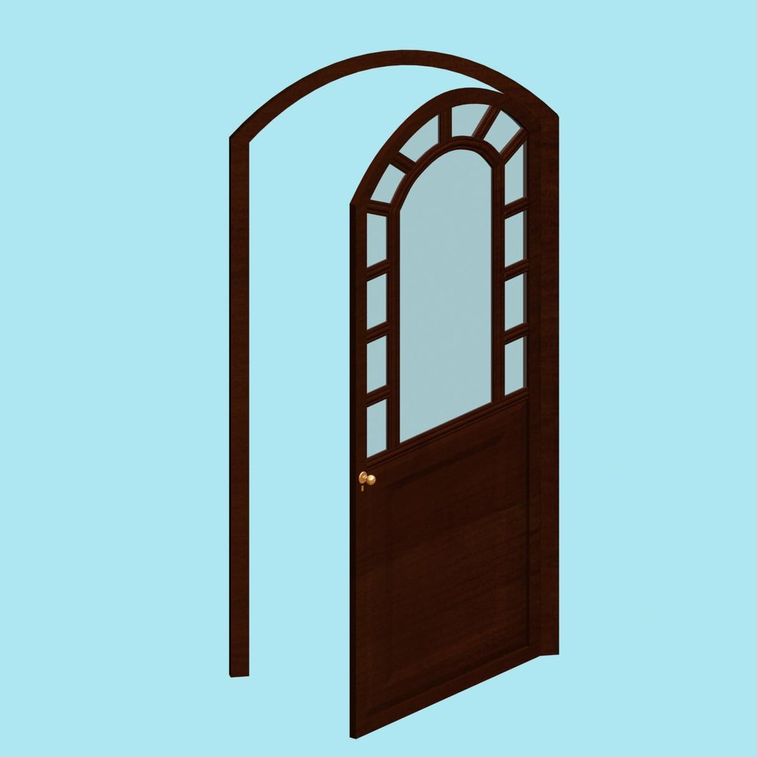 Windows Door 3d Model