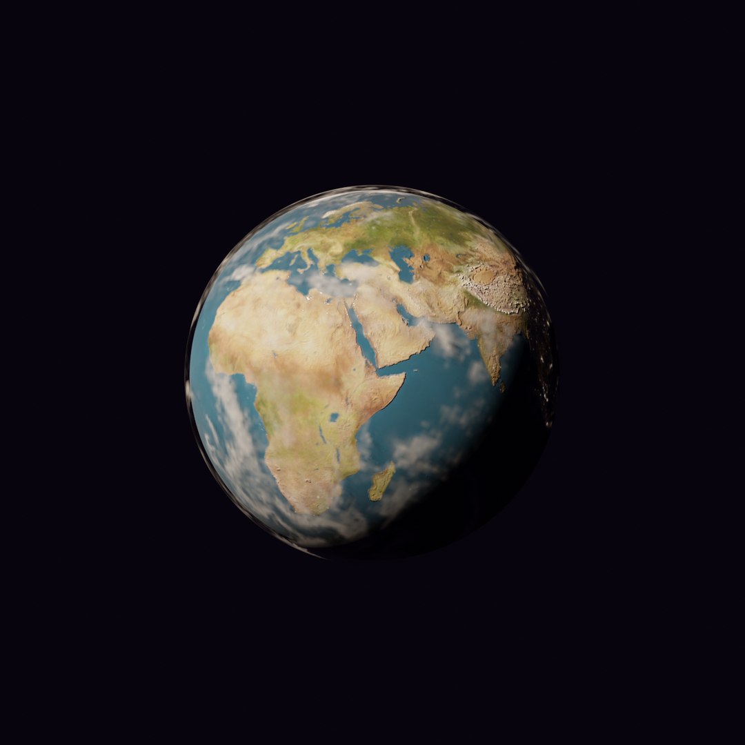 3D Realistic Earth Model - TurboSquid 1780261