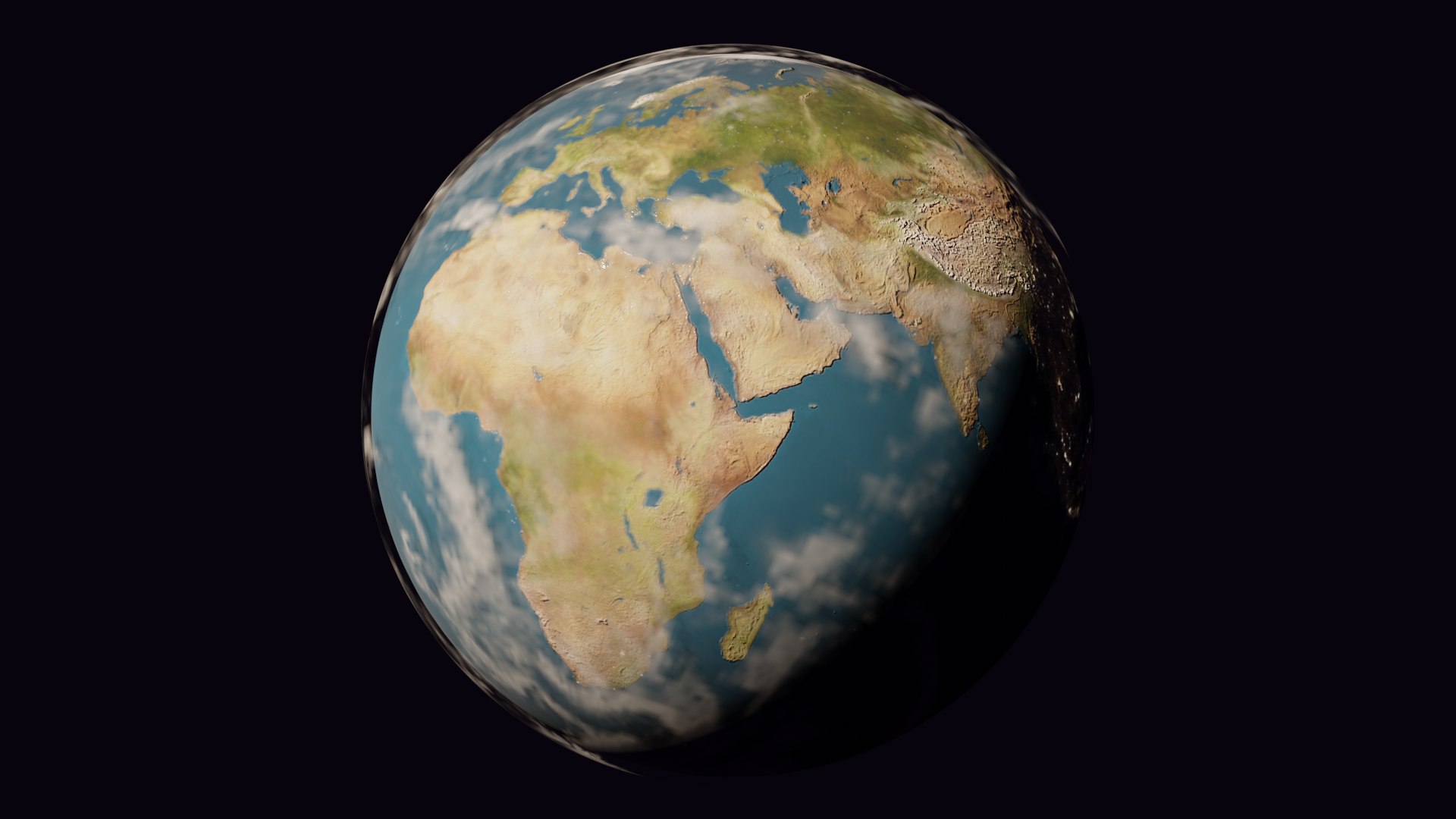 3D Realistic Earth Model - TurboSquid 1780261